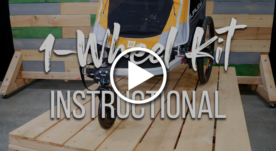 1-Wheel Stroller Kit for Burley Bike Trailers - Burley