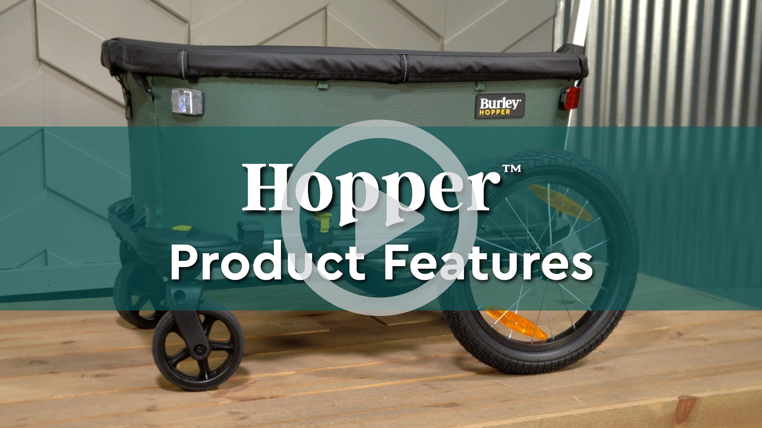 Burley Hopper | Bike Trailer & Wagon for Family Adventures