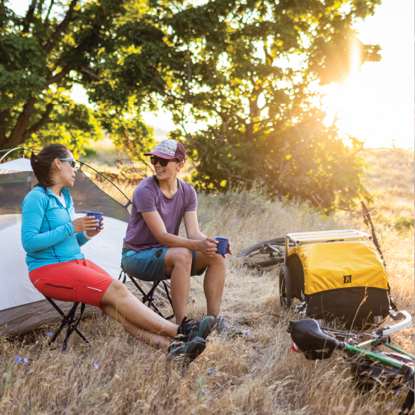 Bee® Bike Trailer - Safe and Comfortable for Kids - Burley