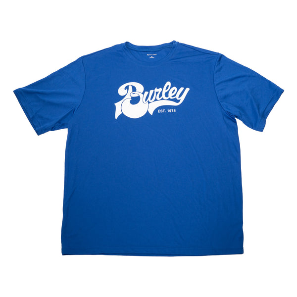 Old School Logo Shirt (Blue) - Burley
